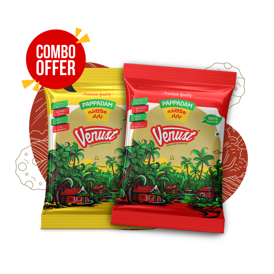 Kerala Pappadam - Buy Online Now ! | Malappuram Pappadam – Venust Foods